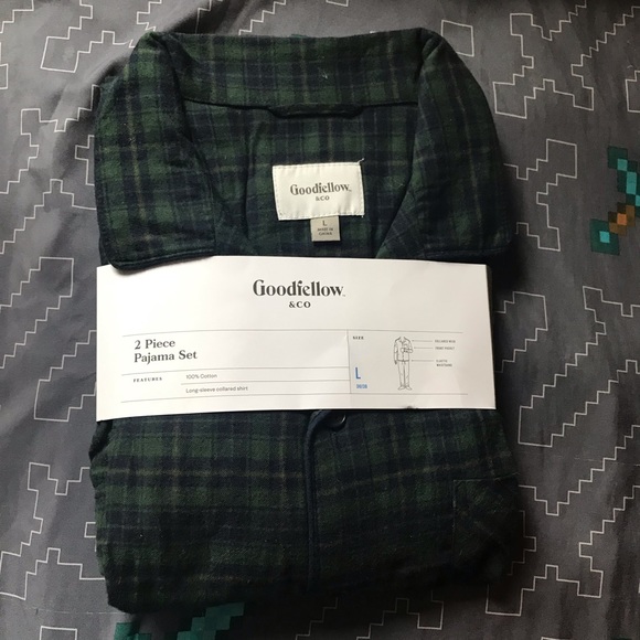 Goodfellow & Co | Shirts | 22 Mens 2 Piece Pajama Set Small | Poshmark